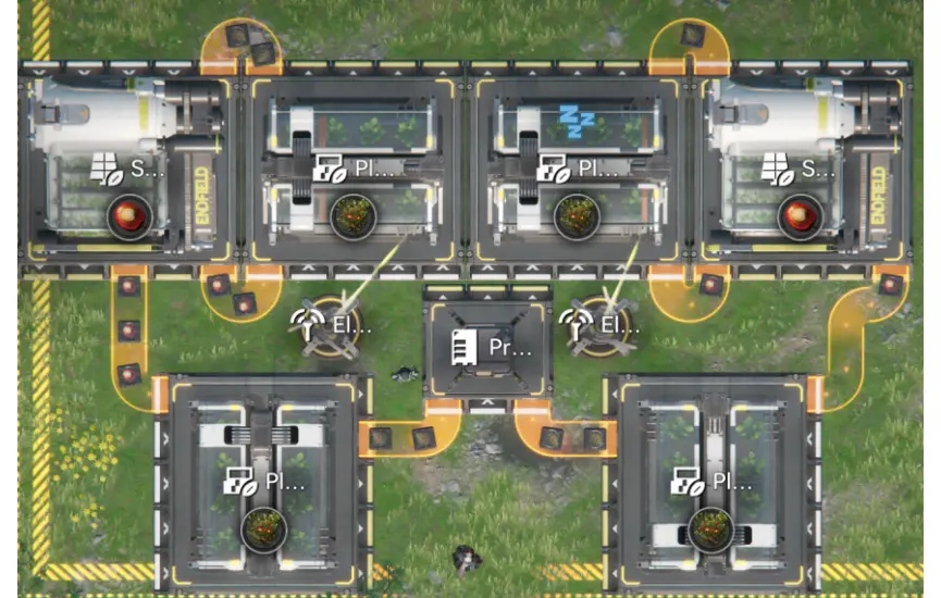 Self contained plant farm Blueprint | Talos Pioneers